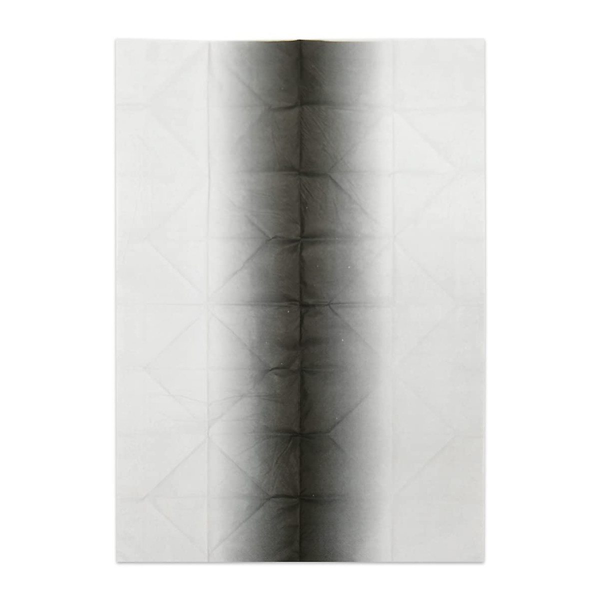 Fanxyware Star Shaped Origami Dinner Napkins in Gradient Black & White (Disposable) - 12 Pack, 23" x 15", 3-Ply Paper - Style Name: Pop Gaze