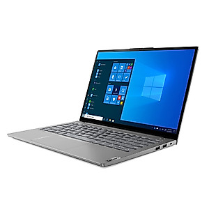 Lenovo ThinkBook 13s G3 Business Laptop, 13.3" 60Hz WUXGA Display (AMD Ryzen 5 5600U 6-Core, 8GB RAM, 256GB SSD, AMD Radeon, Backlit KYB, Fingerprint, WiFi 6, Bluetooth 5.2, Win 11 Pro) with Hub