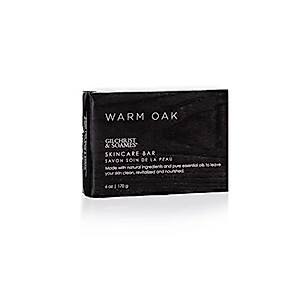 Gilchrist & Soames Warm Oak Hand and Body Bar Soap - 6oz - Natural and Pure, Triple-Milled, Zero Parabens