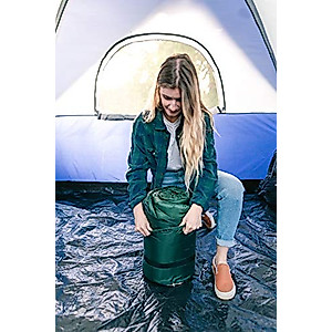 Stansport Scout- 3 Lb - 33 in X 75In Rect. Sleeping Bag - Forest Green