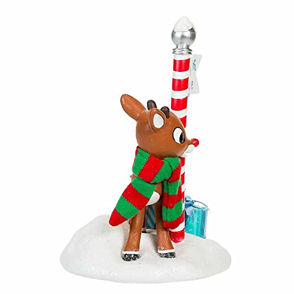 Kurt S. Adler Fabriché Rudolph North Pole Table Piece, 6.5, Multi-Colored