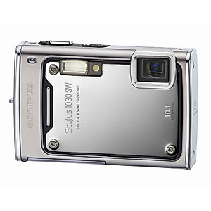 Olympus Stylus 1030SW 10.1MP Digital Camera with 3.6x Optical Wide Angle Zoom (Silver)