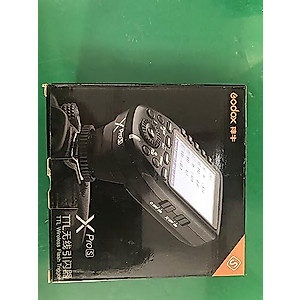 Godox XPro-S TTL Wireless Flash Trigger for Sony Camera, 2.4G Wirless Flash Transmitter HSS 1/8000s, TTL-Convert-Manual Function, 11 Customizable Functions, Big LCD Screen, 16 Groups and 32 Channels