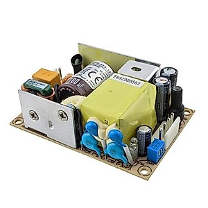 TorqCali EPS-45S-12 45W Single Output Switching Power Supply 12V 3.8A Constant Current, 80-264VAC Wide Input Voltage, for Industrial Automation, Mechanical Equipment, and Factory Automation