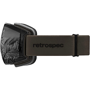 Retrospec Zenith Ski Goggles for Men and Women Over Glasses, UV Protection, Anti-Fog, Scratch Resistant Snow Goggles for Skiing and Snowboarding