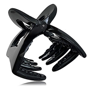 Scunci No-Slip Grip 5.5 cm Jaw Clips, women unisexAll Day Hold, 2-Count Per Pack (1-Pack Total)