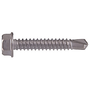 Hillman 4104 8-18 x 1 in. Stainless Steel Self Drilling Screw (25-Pack)