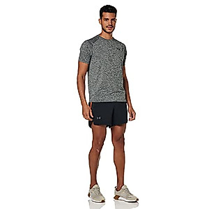 Under Armour Men's Launch 5-inch Shorts , Black (001)/Reflective , Medium