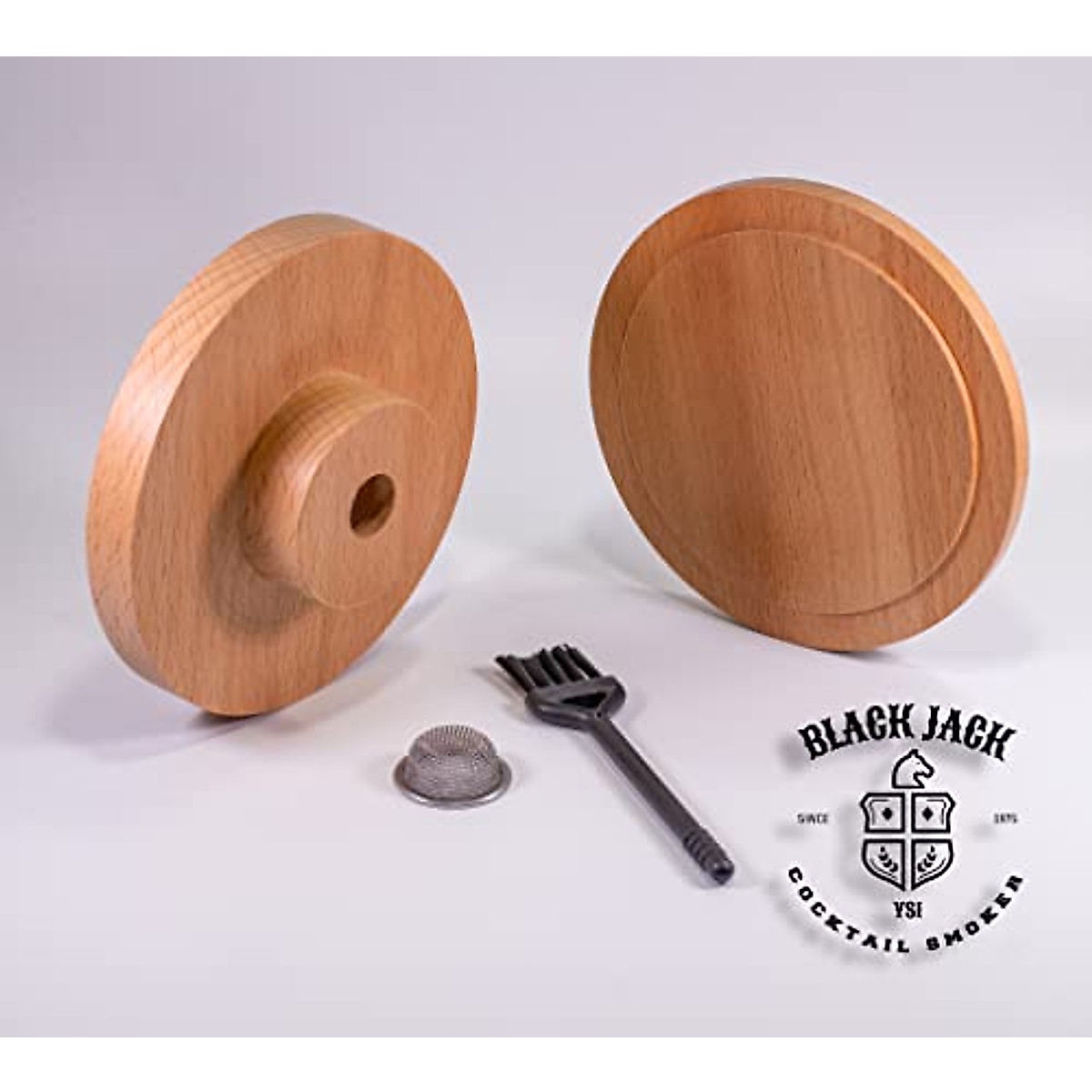 Cocktail Smoker - The Original Smoke Infuser for Drinks - Includes 4 Flavors Of Wood Chips for Whiskey, whiskey gifts for men, Bourbon Smoker Kit, Old Fashioned Smoker Kit, Organic Wood Chips for Whiskey, Bourbon, wine and BBQ,Flavor Drink Smoker Include