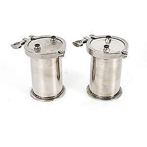 AB Adhesive Vuccum Glue Dispenser Machine AC 110V Semi-auto Digital Glue Dispenser with 2X500ml Stainless Steel Tanks and Foot Pedal Control Mode,Paste Liquid Adhesive Controller Dropper Machine