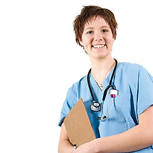 StatGear Stethoscope Tape Holder - Personalized Medical Items for Nurses, Paramedics, EMT, EMS - Red