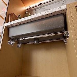TYESTAND CPT-4 Undermount Sink Supports Brackets Adjustable Stainless Steel Installation Kit for Heavy Duty Undermount Kitchen Sink (28-39.4 inches（71-100cm）)