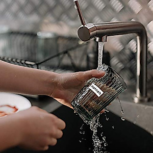 4 Pack Replace for Dymo D1 45013 Label Tape Refill 45013s S0720530 12mm x 7m, 1/2 Inch Labeling Tape for Dymo LabelManager 160 210D 280 420P 360D 450 450DUO Label Maker, Black on White