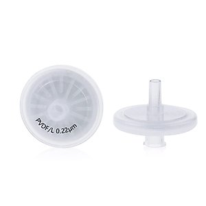 Labfil Syringe Filters PVDF Hydrophilic Membrane 25 mm Diameter 0.22 um Pore Size Filtration for Scientic Lab Pack of 20