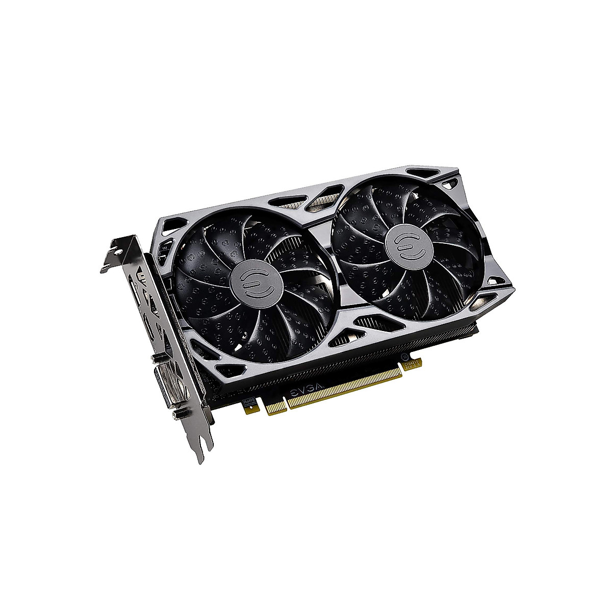 EVGA 06G-P4-2068-KR GeForce RTX 2060 KO Ultra Gaming, 6GB GDDR6, Dual Fans, Metal Backplate