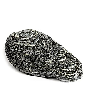 AquaNatural 15lb Silver Alpine Rock Mountain Stone for Aquariums, aquascaping, terrariums and vivariums,Silver, White, Black