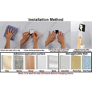 Vanloory Bath Towel Hooks - 6 Pack Strong Self Adhesive Coat/Clothes Hooks, No Drilling Sticky Hooks, Heavy Duty 304 Stainless Steel Shower Wall Hook for Bathroom Kitchen Bedroom(Matte Black)