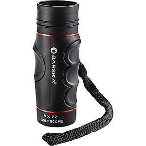 Barska Blueline 8x22 Waterproof Golf Scope Monocular with Built-in Internal Distance Reticle