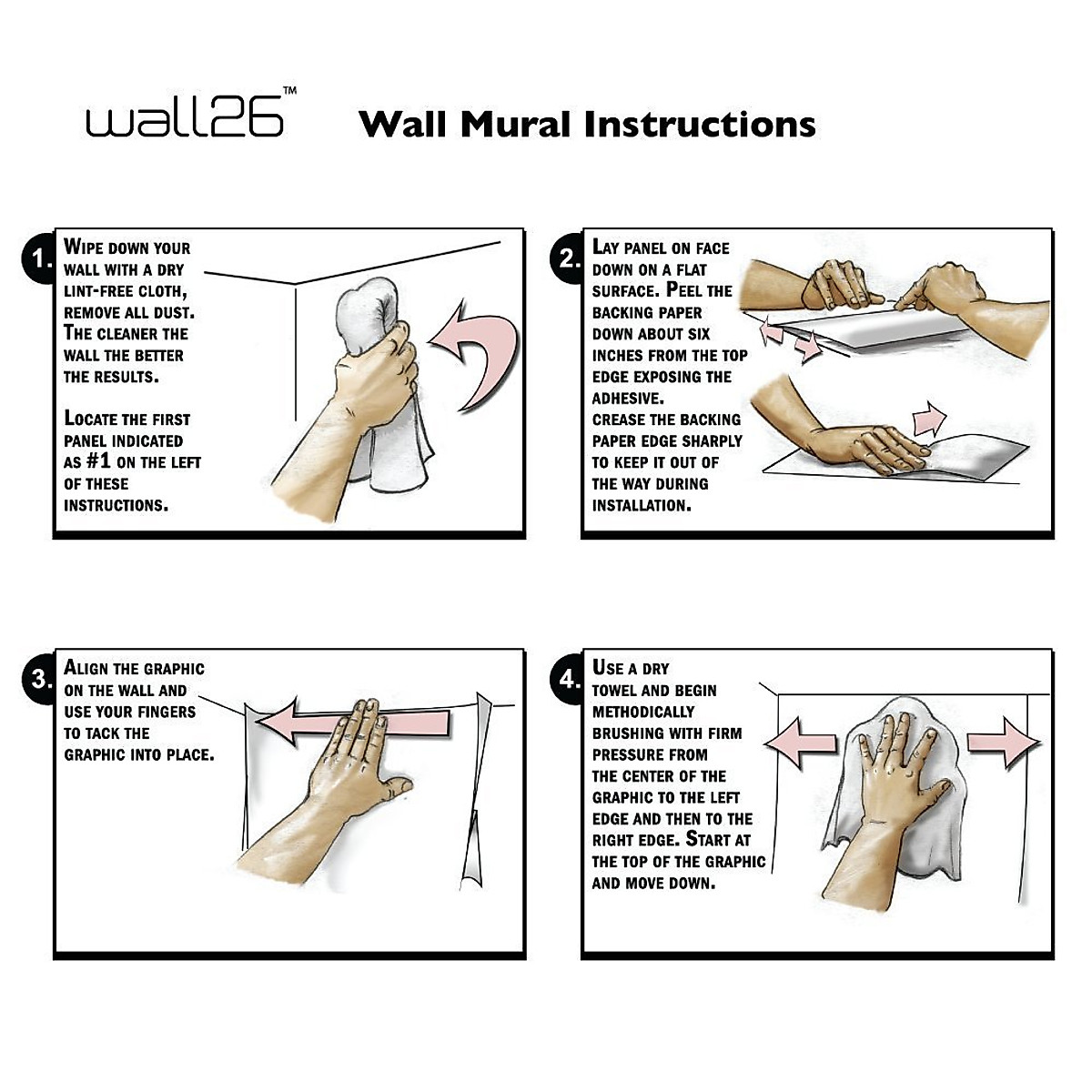 wall26 Removable Wall Sticker/Wall Mural - Spa Stones in Garden with Flow Water | Creative Window View Home Decor/Wall Decor - 24"x32"