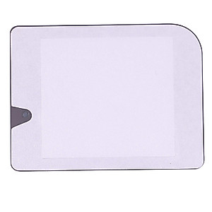 Replacement Glass Screen Lens Cover for Gameboy Game Boy GB DMG Original System - Dark Grey