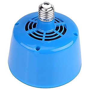 DAUERHAFT Cultivation Heating Lamp Thermostat 100-300W Safe Chicken Coop Pet Heater Livestock Heat Lamp for Piglets Chicken Animal Breeding