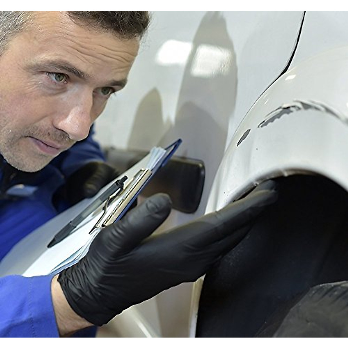 Adenna Shadow Black Nitrile Powder Free Exam Gloves (100 Box)