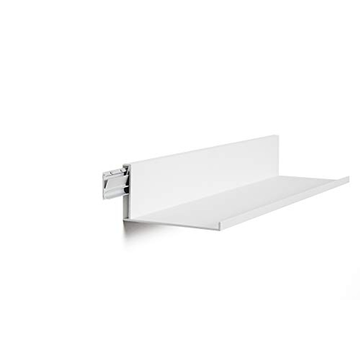 Hangman L18W L 18-Inch No-Stud Floating Shelf (White Powder Coat)