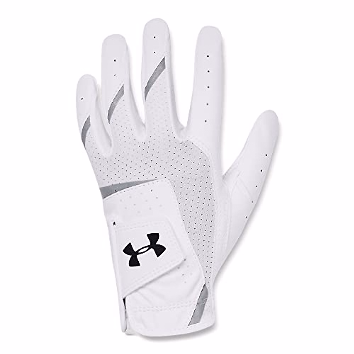 Under Armour boys Iso-chill Golf Glove Jr. , White (100) , Right Hand Youth Large