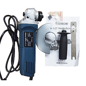 Hoteche 4-1/2" Electric Variable Speed Angle Grinder