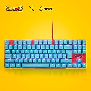 FRTEC - Dragon Ball Super Keyboard - Compatible with PC, Mac, PS5, Switch, Xbox Series S/X
