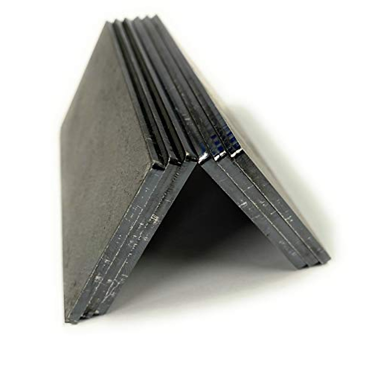 Welding Coupons - 11 Gauge Mild Steel - 2 by 4 Inch (2"X4") - Multipacks - Made in USA - Weld Practice and Training for MIG, TIG, Stick, Arc, Gas and Brazing (6 Pack)