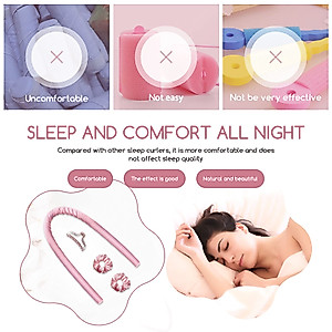 Heatless Hair Curlers For Long Hair, No Heat Hair Curlers Spiral Silk Curlers Hair Rollers, Heatless Curling Rod Headband, DIY Hair Styling Tools for Long Hair To Sleep In Overnight, 39.4 Inch (Pink)