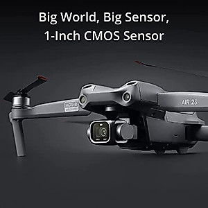DJI Air 2S Fly More Combo - Drone Quadcopter UAV with 3-Axis Gimbal Camera, 5.4K Video, 3 batteries, HardCase, 128gb SD Card, Lens Filters, Landing pad Kit with Must Have Accessories