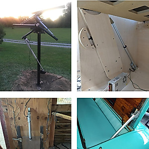 Homend DC12V 26inch Stroke Linear Actuator with Mounting Bracket 900N(225lbs) Maximum Lift 10mm/s for Recliner TV Table Lift Massage Bed Electric Sofa Linear Actuator