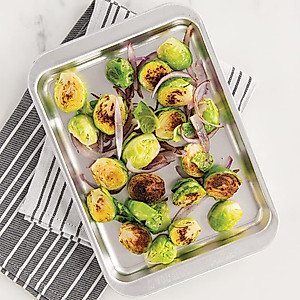 Nordic Ware Naturals Compact Baking Sheet, Silver