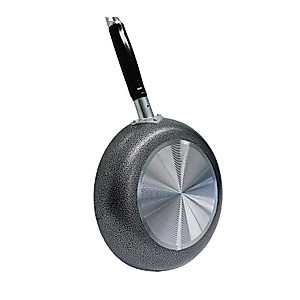 DBMIMPORTERS 9" Nonstick Fry Pan With Lid Deep Frying Pan with Handle,Skillet,Dishwasher Safe