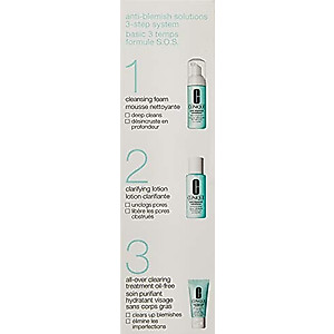 Clinique 3 Piece Anti-Blemish Solutions 3-Step System Kit