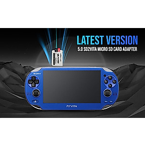 Gamer Gear SD2Vita 6.0 Memory Card Adapter, PS Vita PSVSD Micro SD Adapter PSV 1000/2000 PSTV FW 3.65 HENkaku Enso System, White, 001494