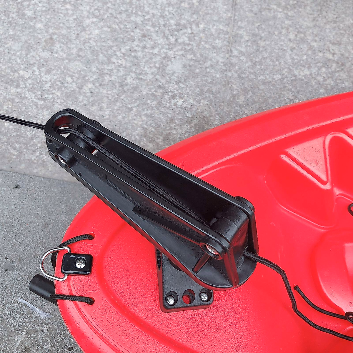 LIXADA Anchor Lock Kayak Anchor Lock Boat Anchor Lock with Release System Side Deck Mount for Kayaks Canoe Small Boat Fishing