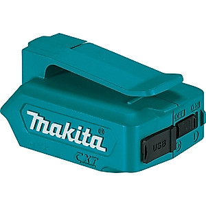 Makita MT01R1 12V max CXT Lithium-Ion Cordless Oscillating Multi-Tool Kit (2.0Ah) with ADP06 12V max CXT Lithium-Ion Cordless Power Source