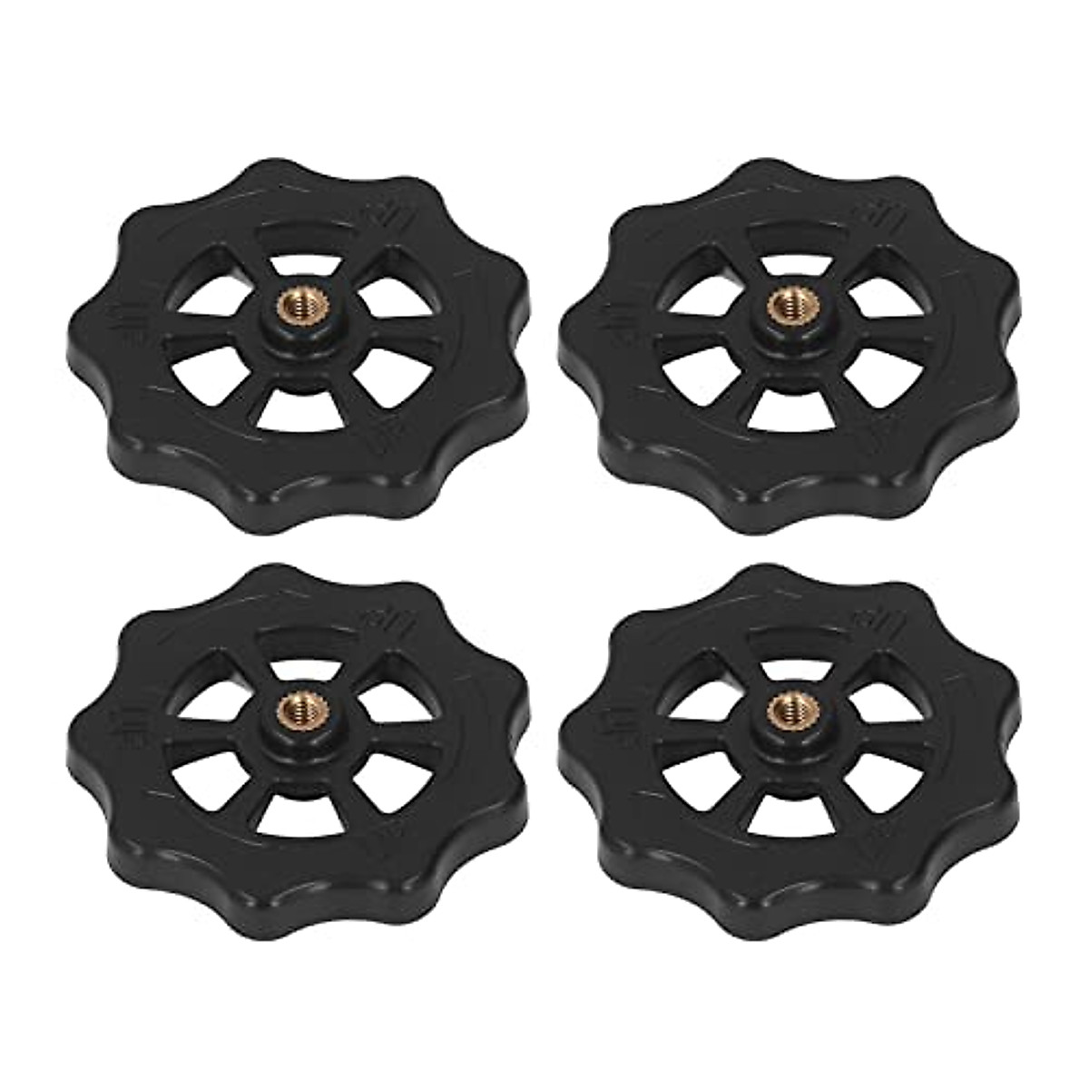 Leveling Nut, 4Pcs 3D Printer Hand Twist Nut 52mm Diameter Hot Bed Leveling Accessory Set Kit 3D Printer Accessories, 3D Printer Parts & Accessories