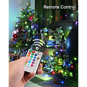 Color Changing String Lights with Remote - RGB 170 Ft 500 LED Color Changing Christmas Lights Timing Function Xmas Lights for Halloween, Christmas Decor, Holiday, Party, Xmas Decorations