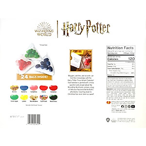 Harry Potter™ Trivia Advent Calendar with 6.7 oz of Jelly Beans