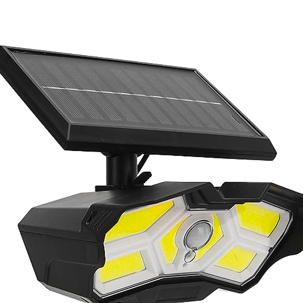 Oumefar Solar Landscape Spotlights, Multi Angle Lighting Adjustable Waterproof Bright Solar Flood Lights Auto Induction for Lawn (ASTEY-KXK-600-128COB)