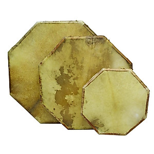 Shaman drum 8-corners with goat skin, Frame Drum, handmade … (28 inch)