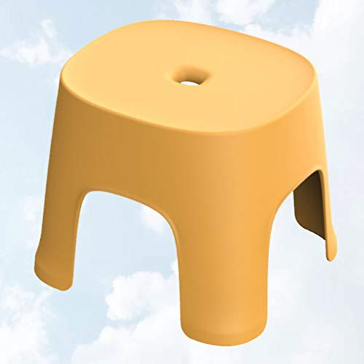 Garneck Shower Stool Shower Stool Shower Stool Kids Step Stool Step Stool Toddler Stool for Kitchen Toilet Potty Training Resistant Soft Grip Foot Stool for Kids Toddlers White Stool Stools