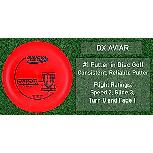 Innova Disc Golf Starter Set –Colors May Vary 160-180g – Disc Golf Putter, Disc Golf Driver, Mid-Range, Frisbee Golf Disc Set, Beginner Disc Golf Set