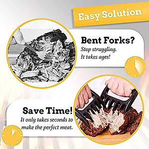 2-Pack Meat Claw, Meat Claws for Shredding Pulling Handing Serving Pork Turkey Chicken Meat Shredder