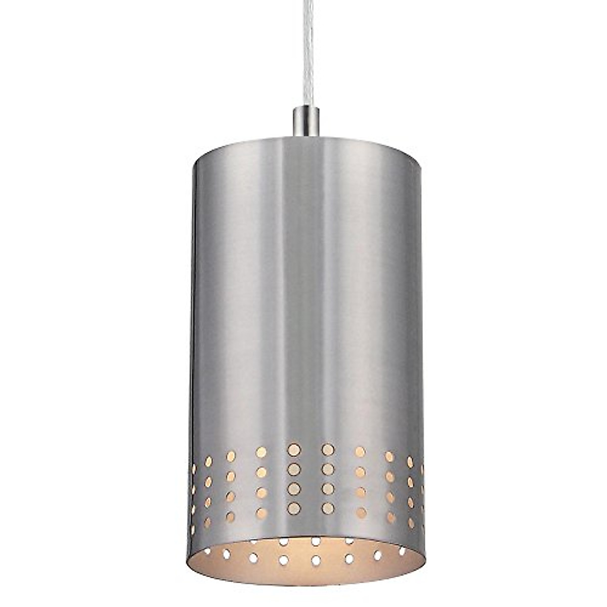 Westinghouse Lighting 6101200 Phelps One-Light Indoor Mini Pendant, Brushed Nickel