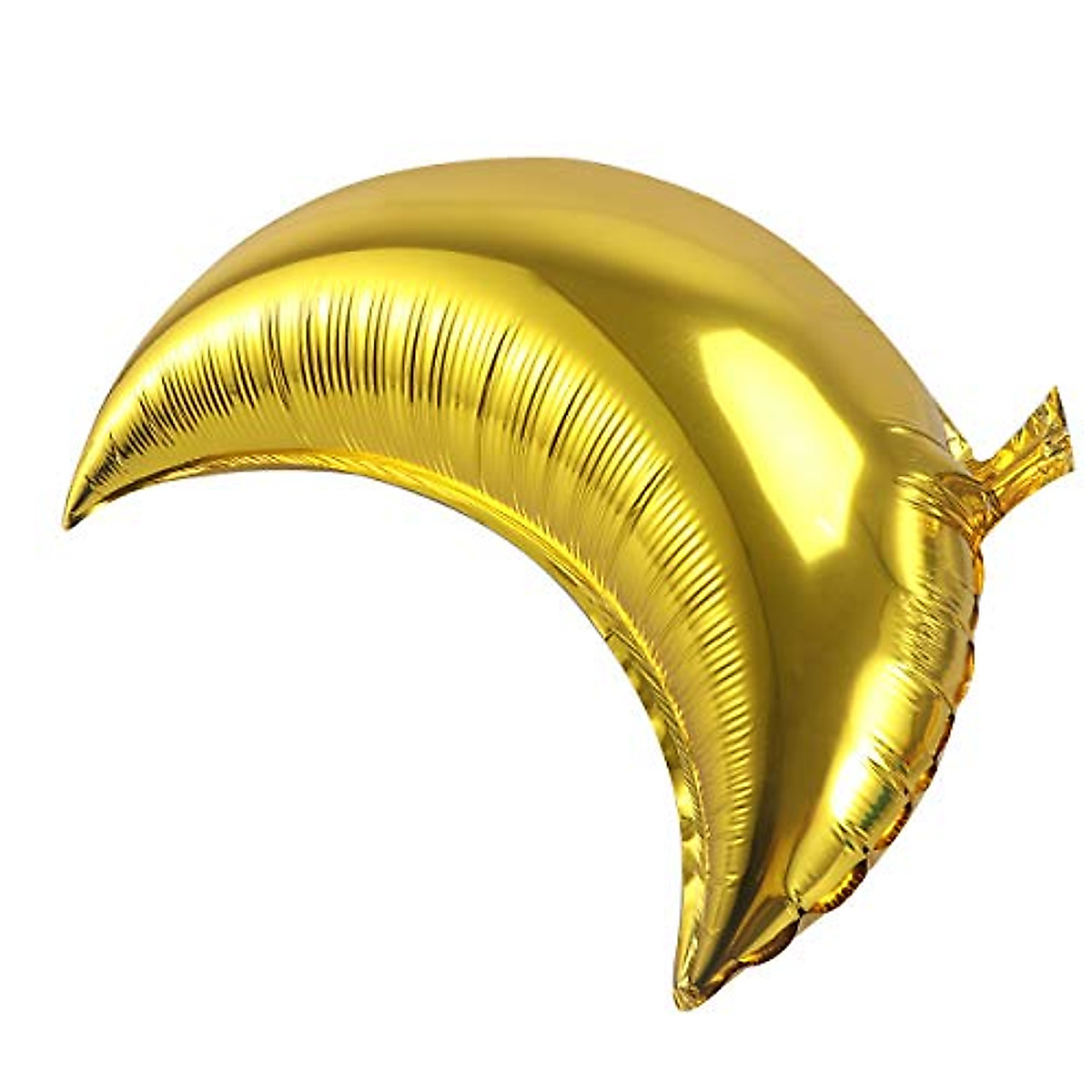 24 Inch Moon Foil Balloon Mylar Balloons for Baby Shower,Wedding,Party Decoration (6pcs,Gold)